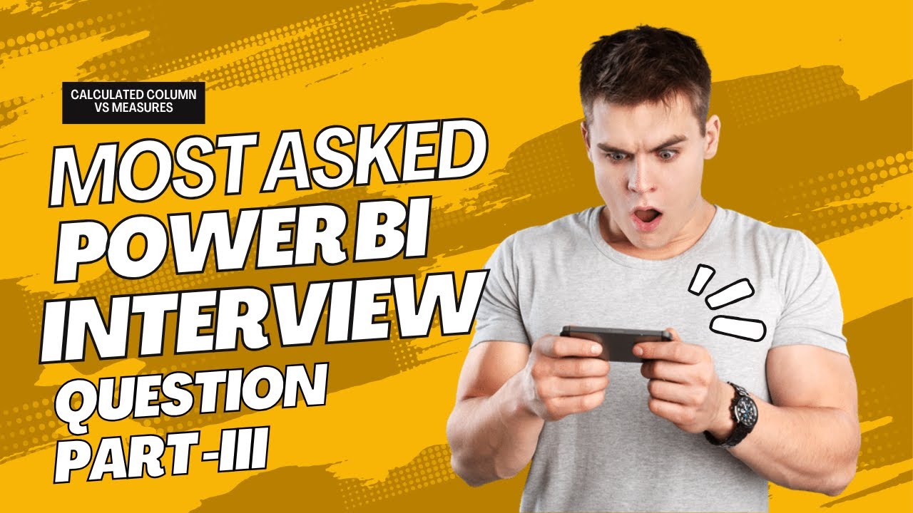 "Calculated Column vs Measure in Power BI Interview| Key Differences ...