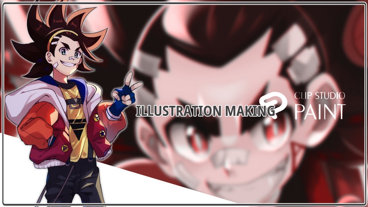 【Illustration Making】 Akaba Aiga RED COMET - YouTube
