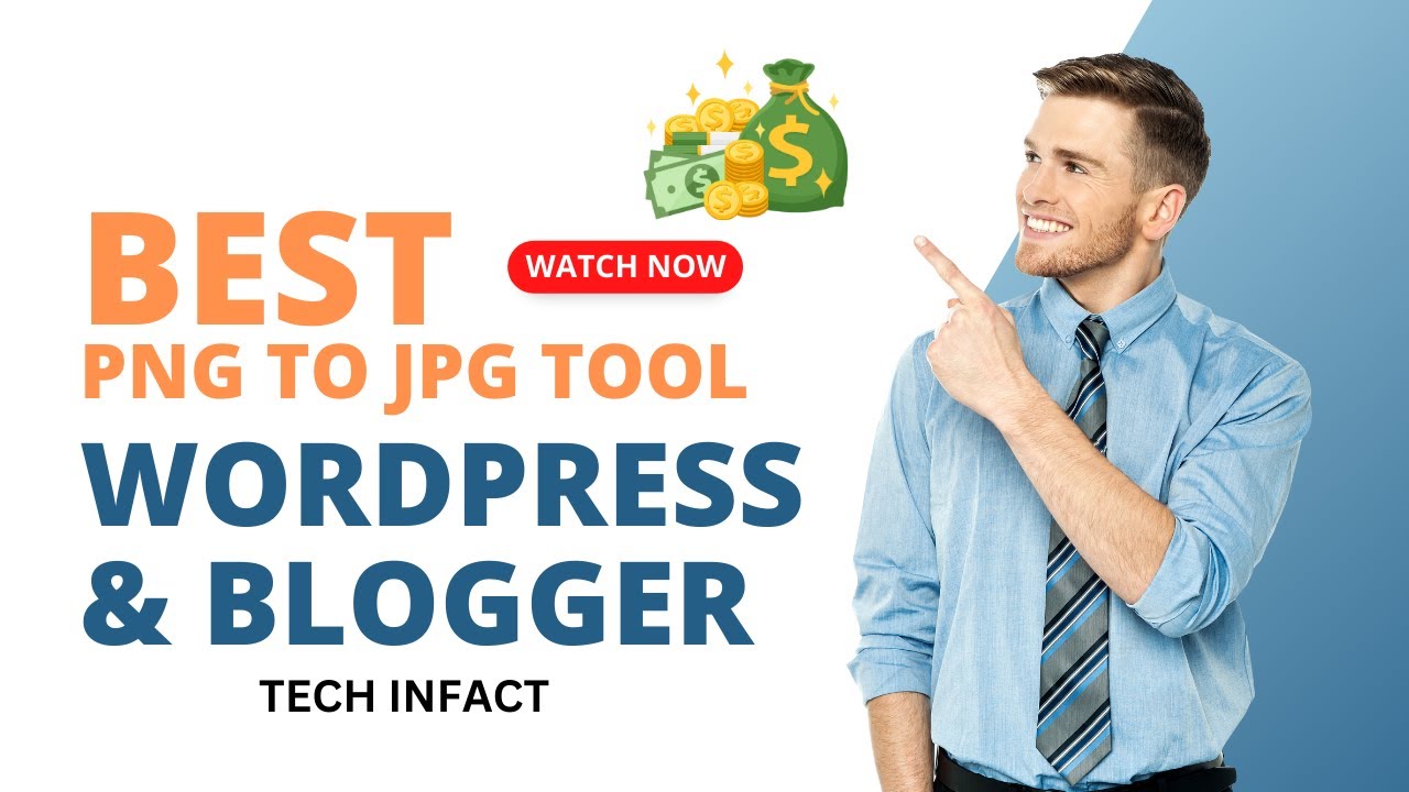 Create PNG to JPG Converter Tool ON WordPress & Blogger - YouTube