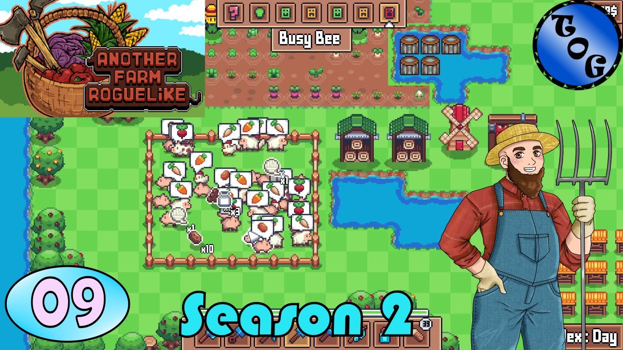 Another Farm Roguelike I So Many ANIMALS! I Season 2 - Ep09 - YouTube