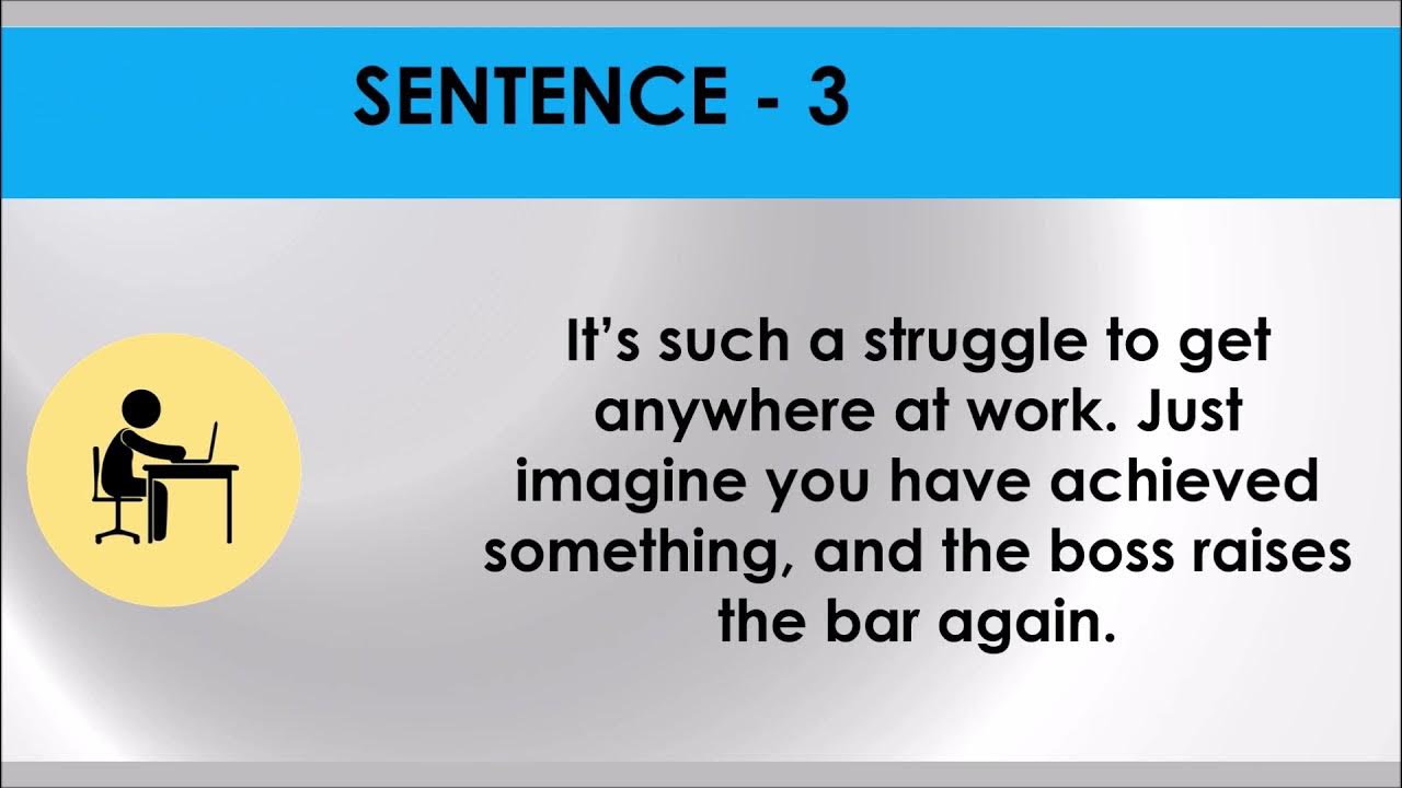 RAISE THE BAR Idiom 81 Meaning And Five Sentences SSC Words YouTube raise-the-bar-idiom-81-meaning-and-five-sentences-ssc-words-youtube