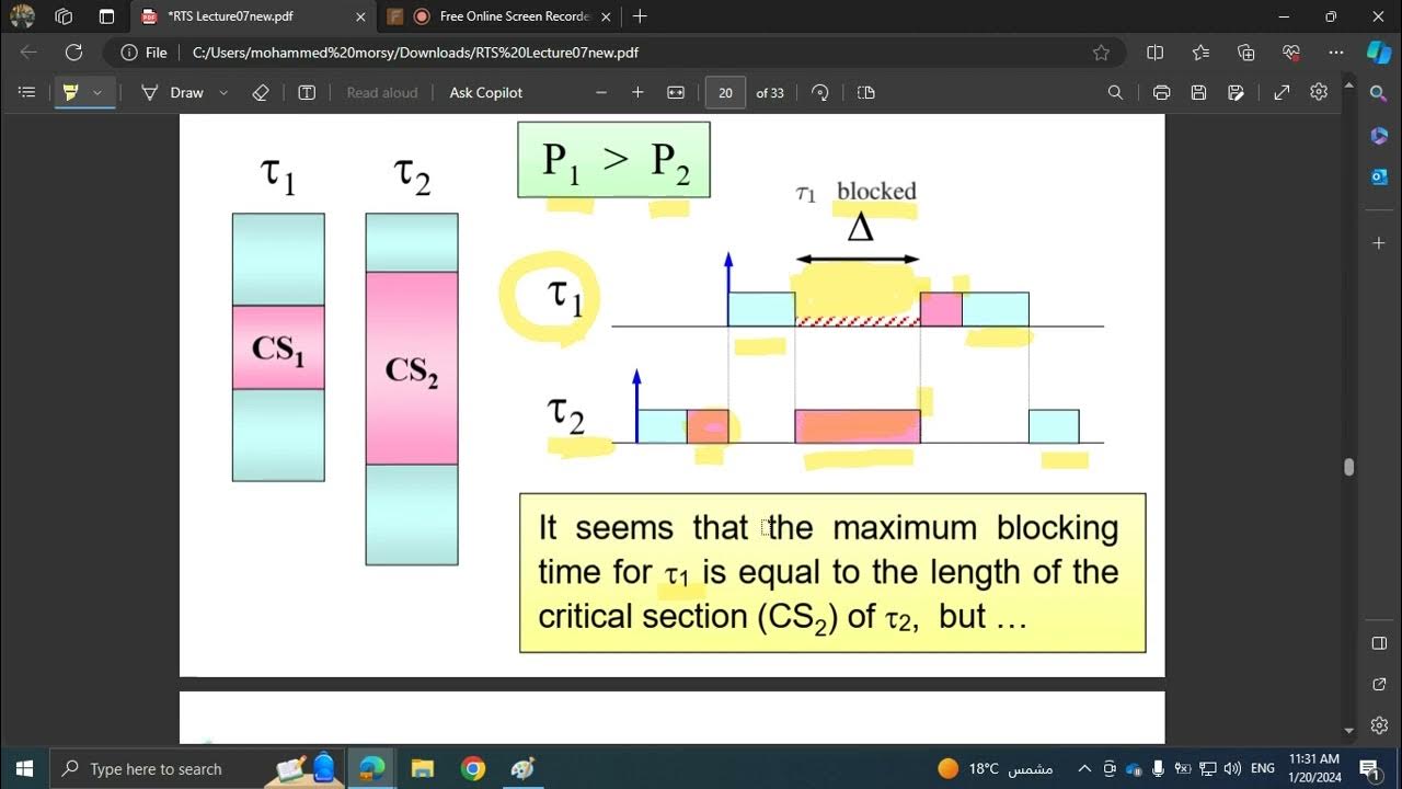 RTOS lecture 7 part 2 ( NPP ) - YouTube