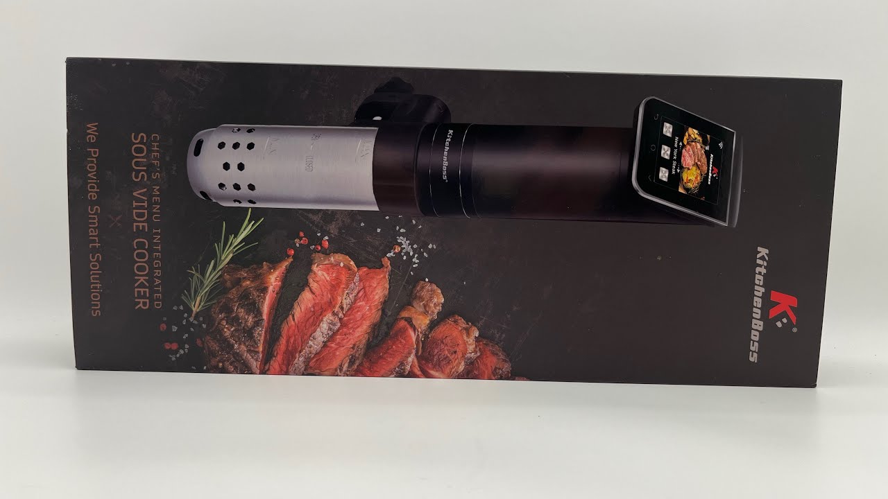 KitchenBoss Sous Vide G330 - Wifi Roner Cocina Baja Temperatura - YouTube