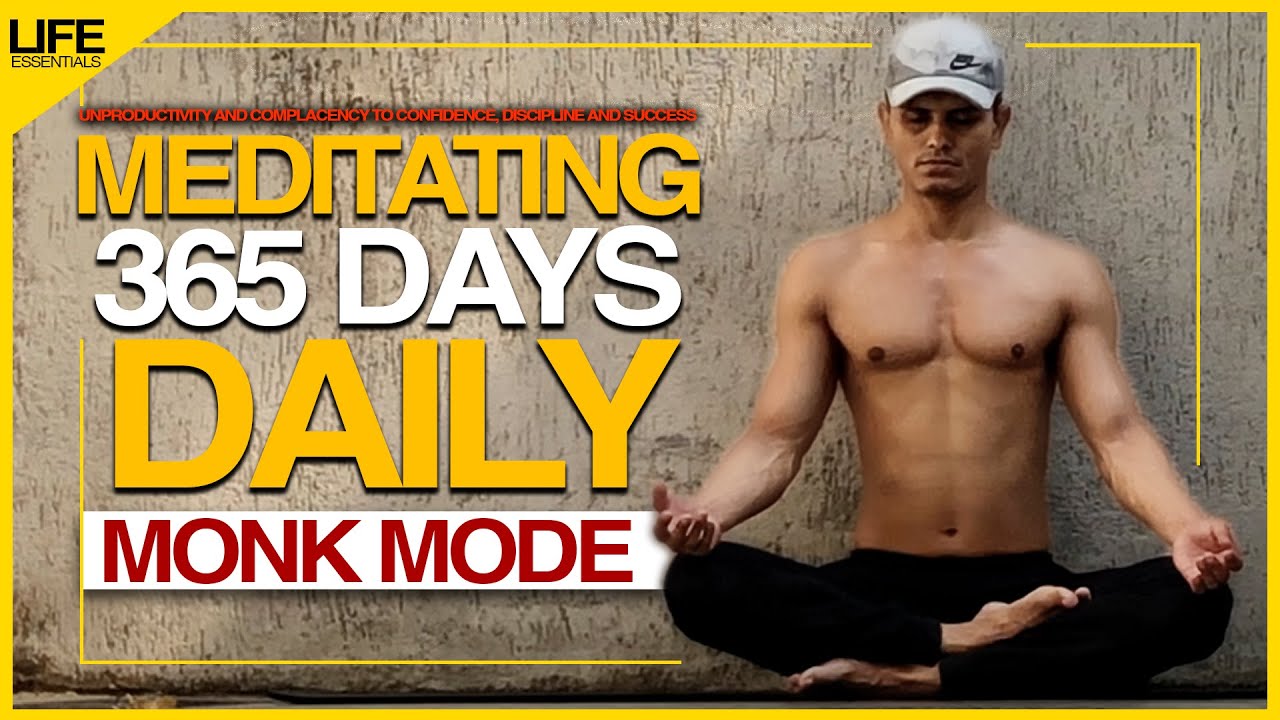 I Meditated for 365 Days (Monk Mode) and It CHANGED My Life | Mayank ...