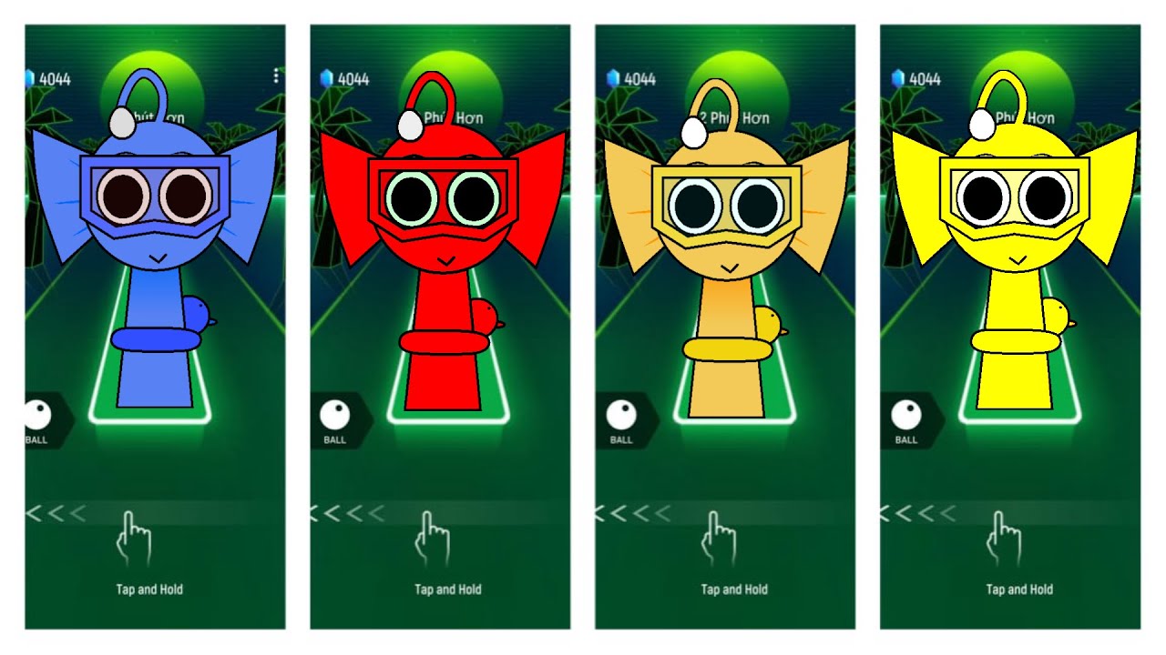 Sprunki sky 🆚 Sprunki red 🆚Sprunki orange 🆚 Sprunki yellow 💥who is best ...
