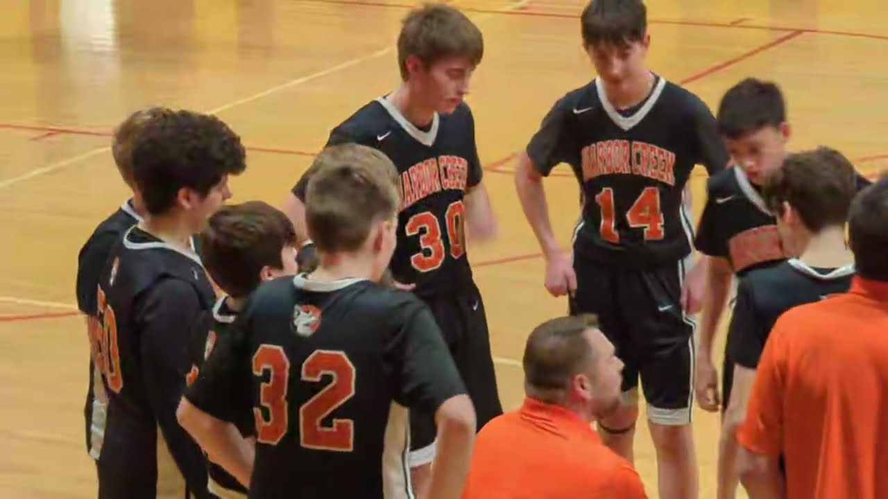 Harborcreek Boys Basketball 7th grade vs Seneca - YouTube