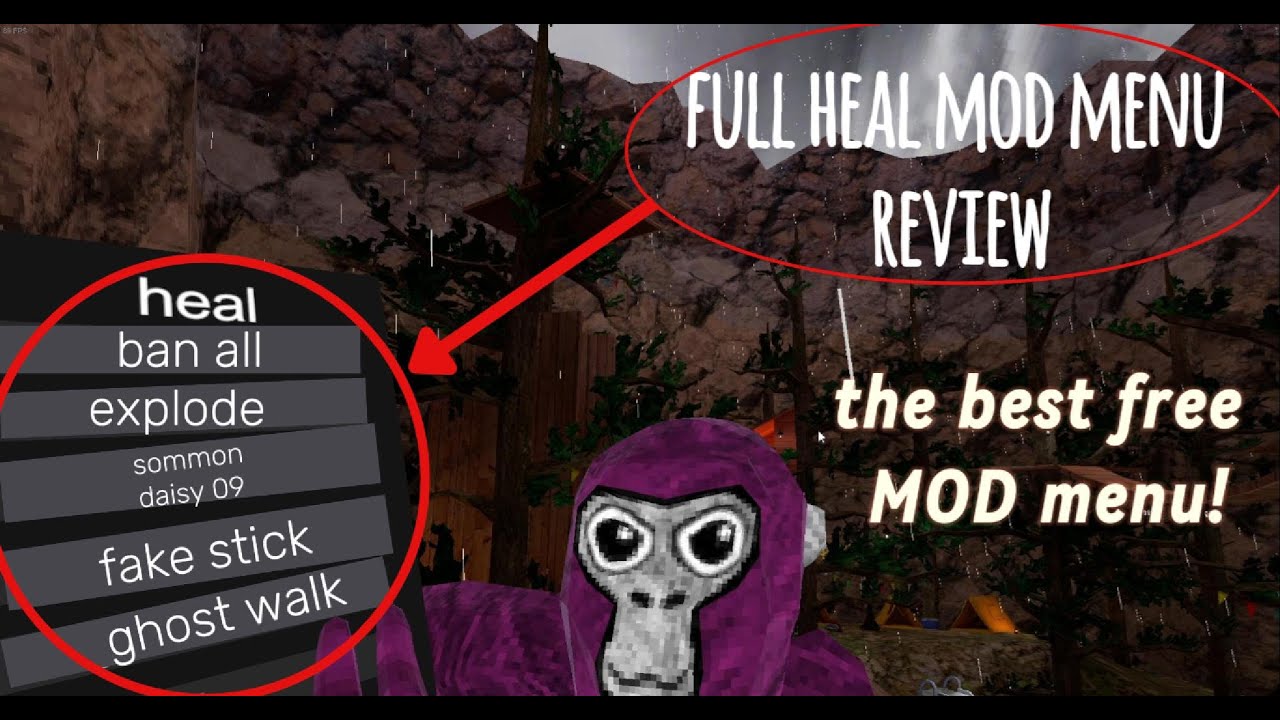 the full heal mod menu review (gorilla tag) - YouTube