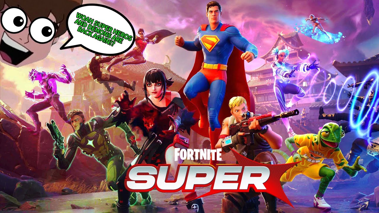 Fortnite Super!, Nick is here!, Exploring & Grinding to lvl 100 (NO ...