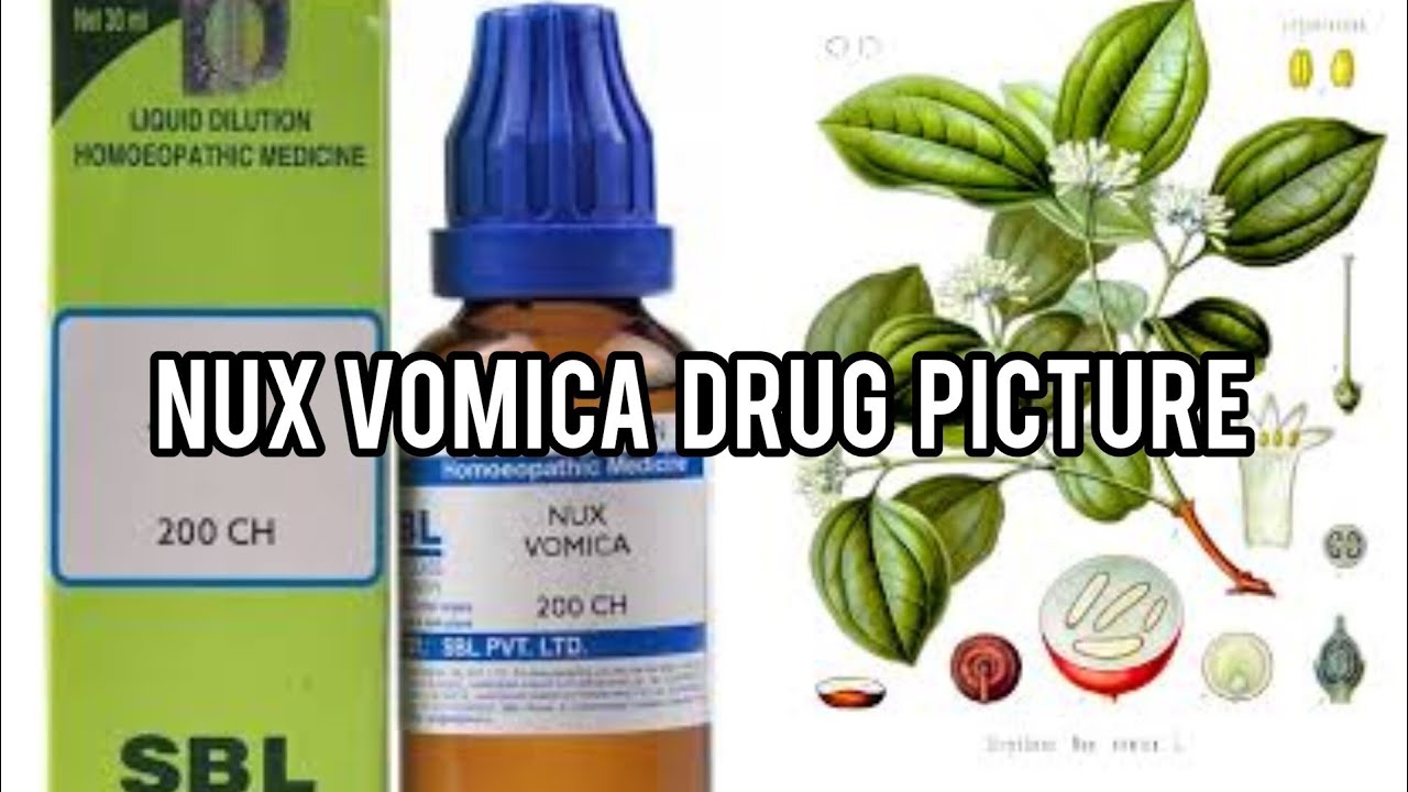 nux vomica drug picture part 2|keynotes and indications of nux vomica # ...