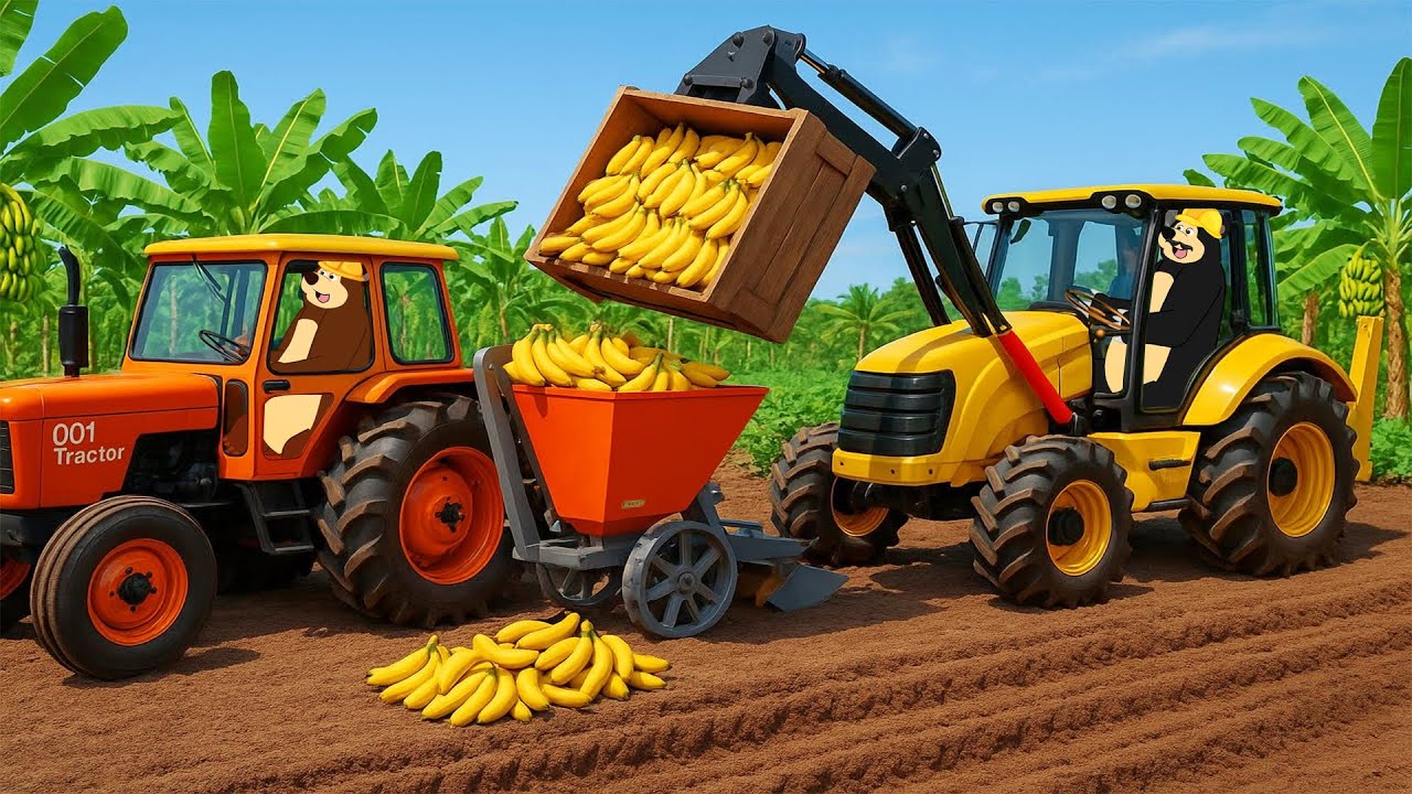 Farm Life Story 🍌🌪️ | Rebuilding Banana Field After Storm | Real Farm ...