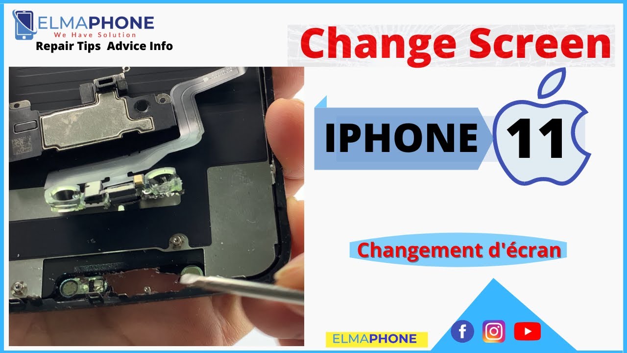 apple 11 screen replacement - YouTube