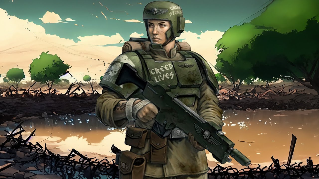IMPERIAL GUARD INVADE FLOODING PLANET! - YouTube