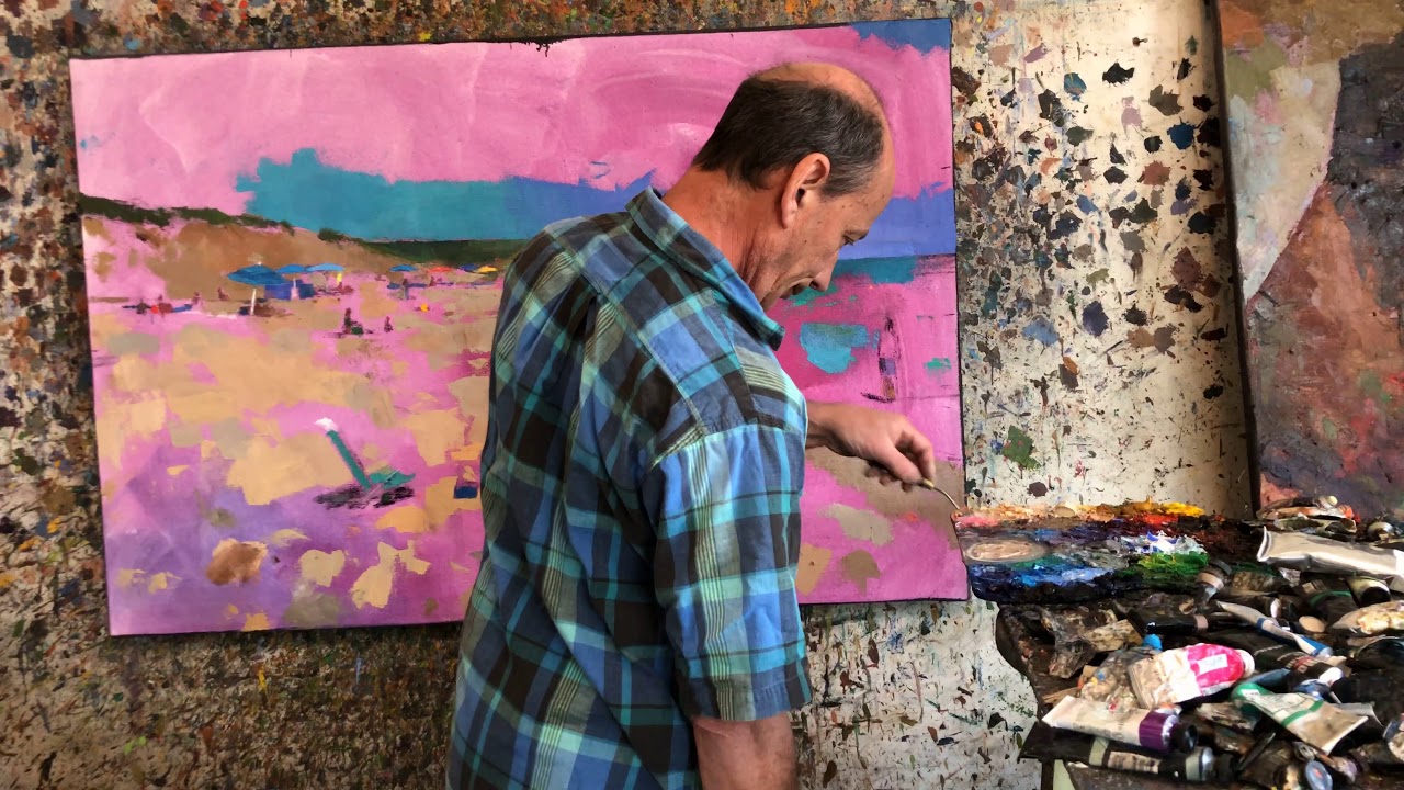 Larry Horowitz in his studio - YouTube