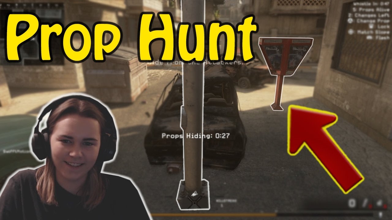 FIRST TIME ON PROP HUNT - YouTube