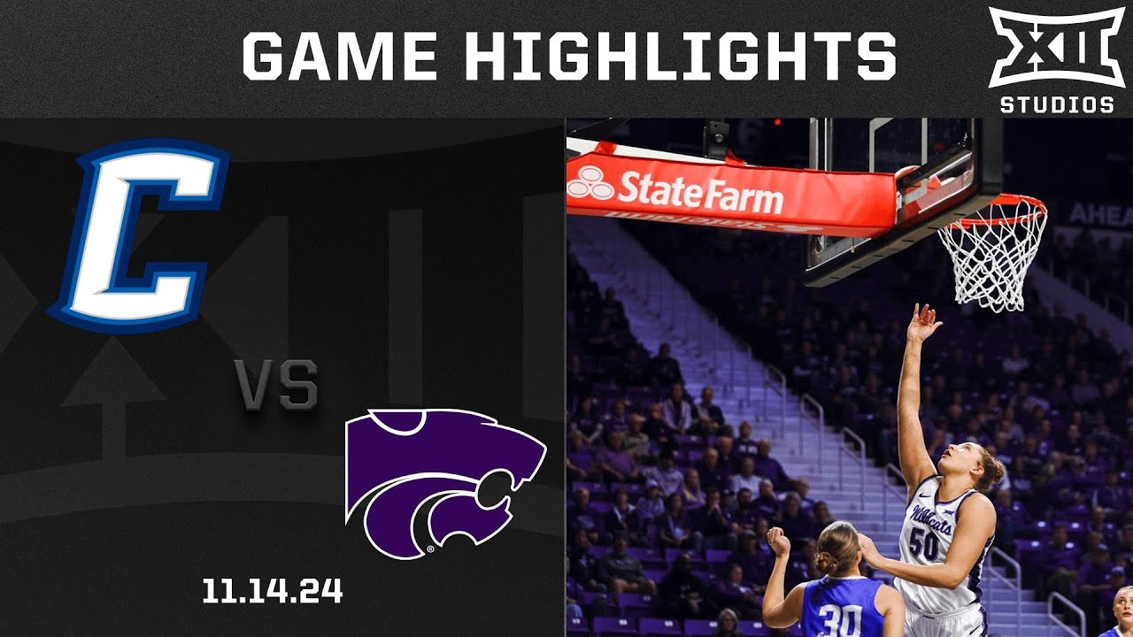Creighton vs. #10 Kansas State Game Highlights | 2024-25 Big 12 Women’s ...