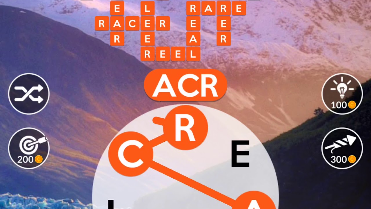 Wordscapes Level 2574 Answers - YouTube