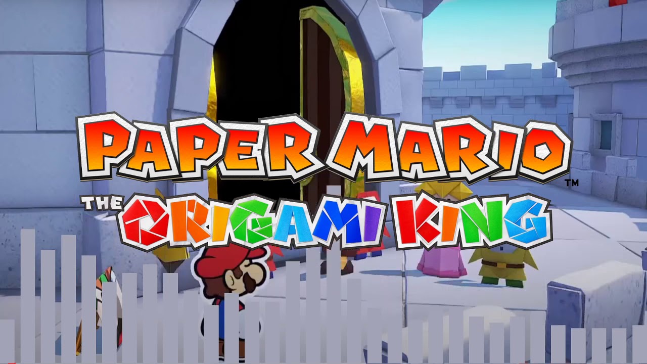 Paper Mario The Origami King - Folded Soldier's First Appearance - YouTube