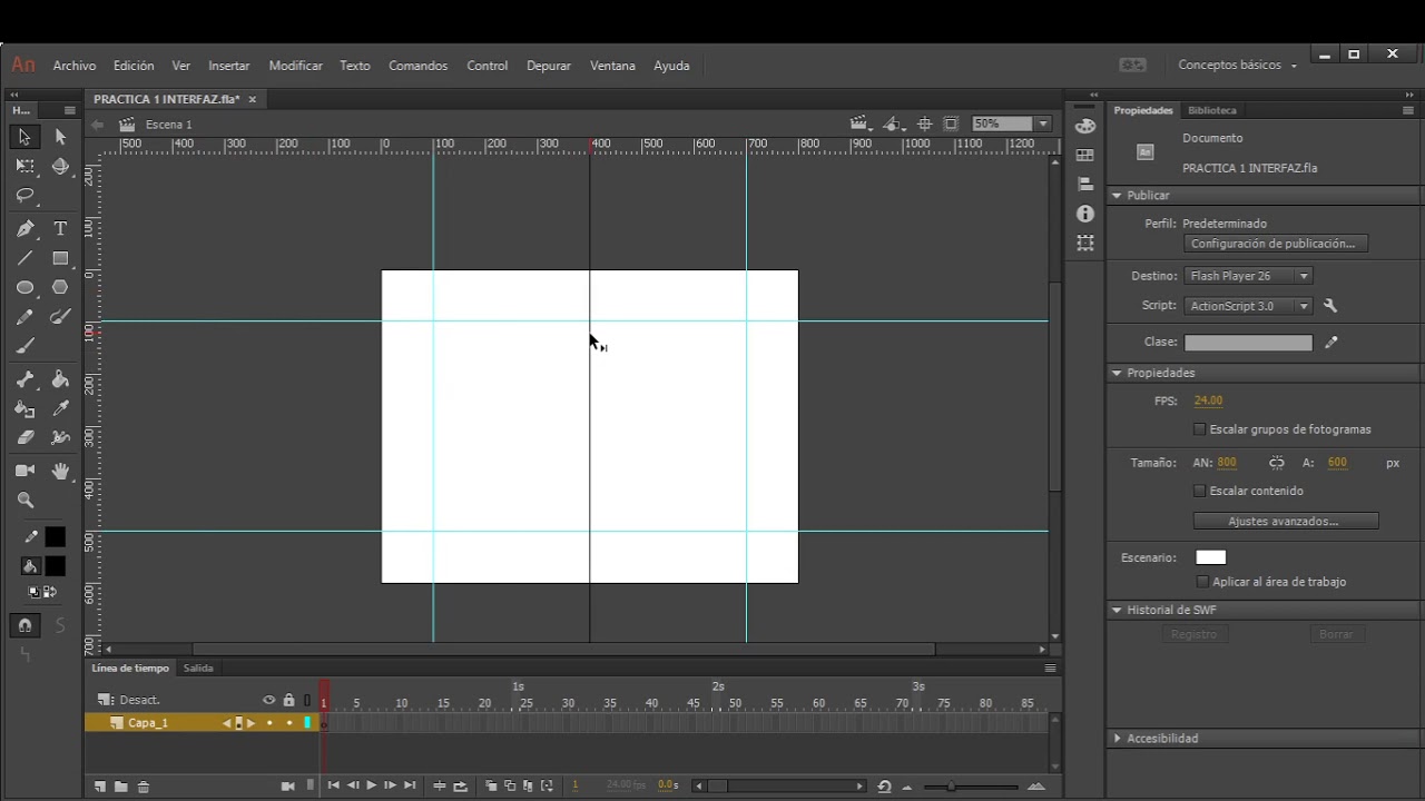 Animate básico 1. Interfaz - YouTube