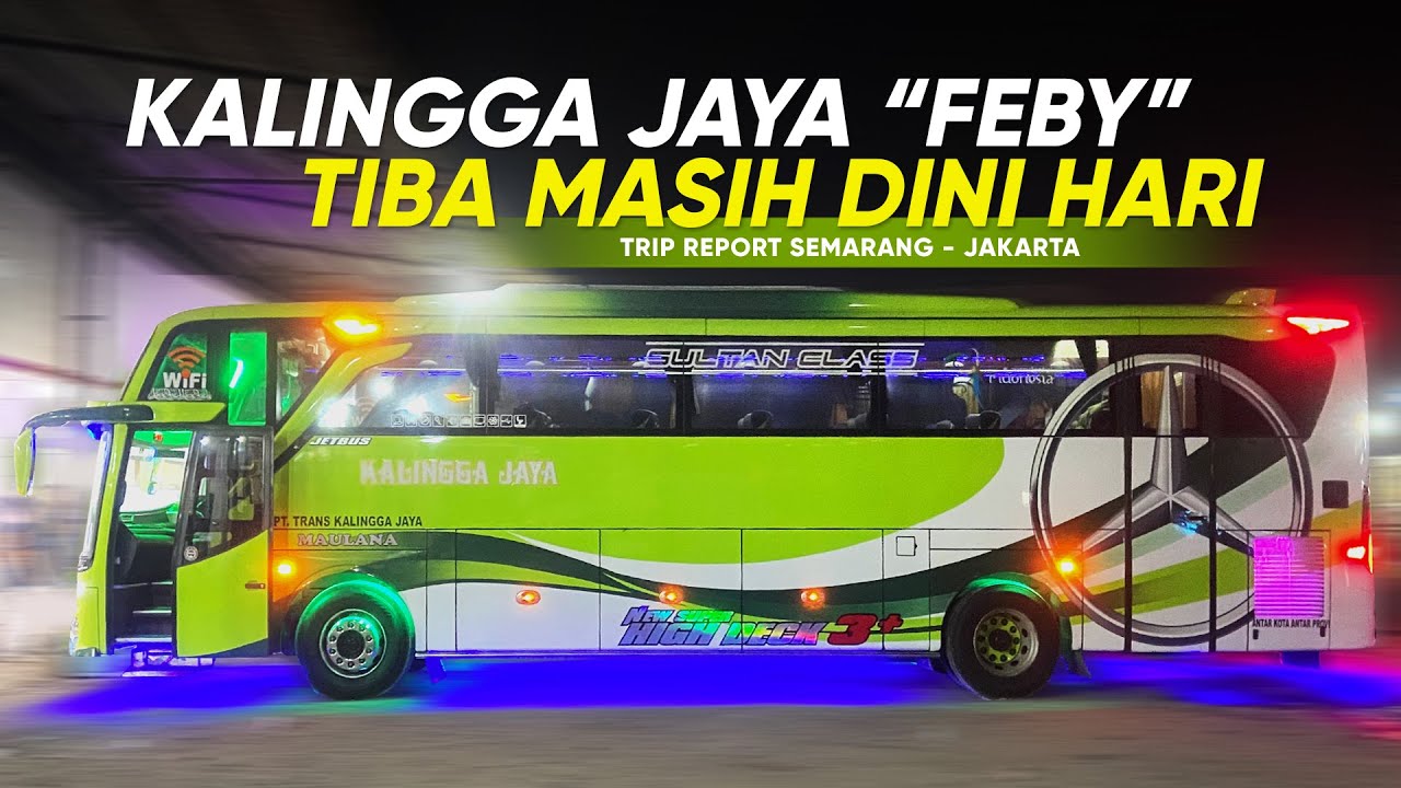BIS MURIA RAYA TERKENAL DENGAN KECEPATAN DAN SAT SET || TRIP KALINGGA ...