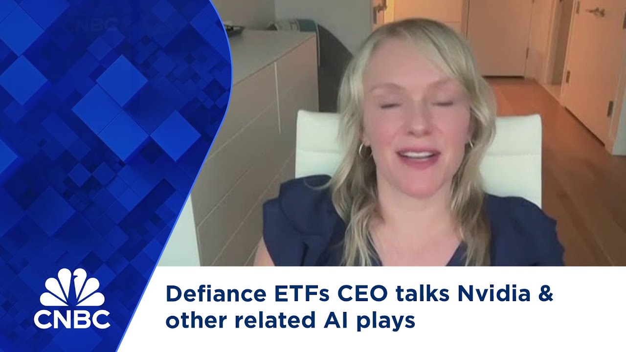 Defiance ETFs CEO talks Nvidia & other related AI plays - YouTube