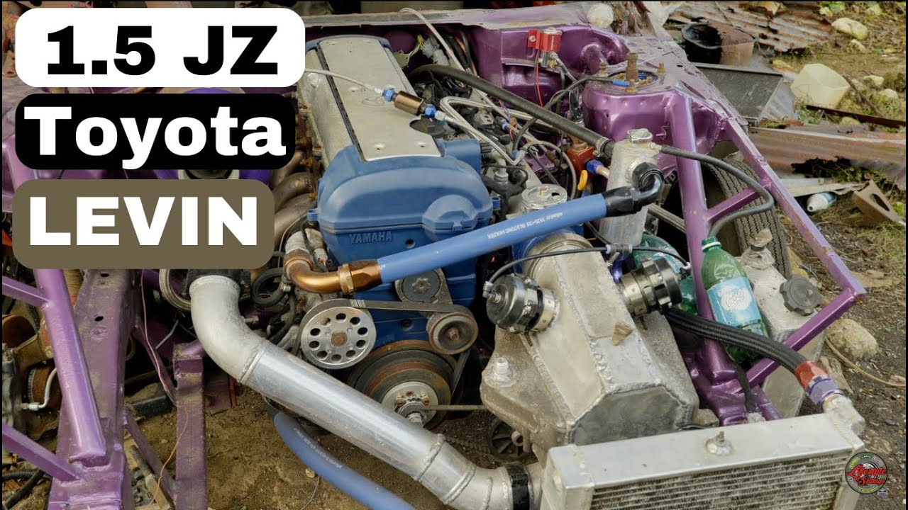 2JZ BLOCK + 1JZ HEAD = 1.5 JZ Swapped AE 91 TOYOTA LEVIN - YouTube