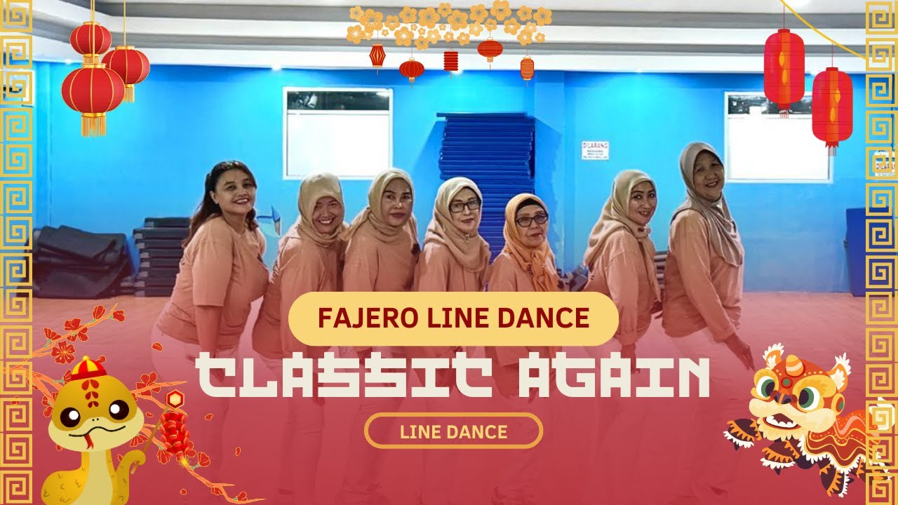 Classic Again Line Dance || Choreo : Joshua Talbot (AUS) @MrJbtalbot ...