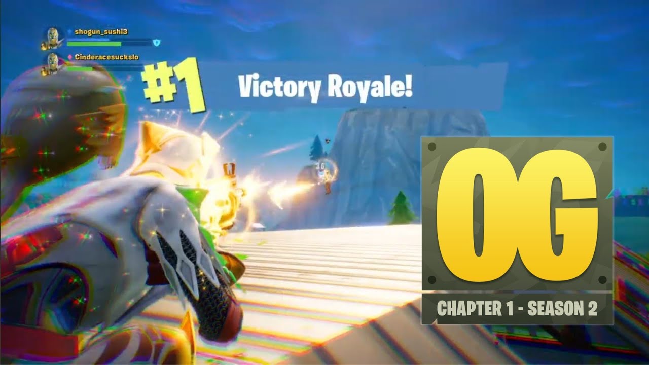 Fortnite OG Season 2 VICTORY ROYALE Gameplay (No Commentary) - YouTube