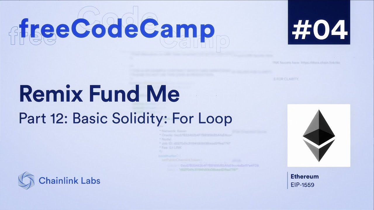 Basic Solidity For Loop Ultimate Web3 Solidity And Javascript Course Lesson 4 Pt 12 Youtube 3931