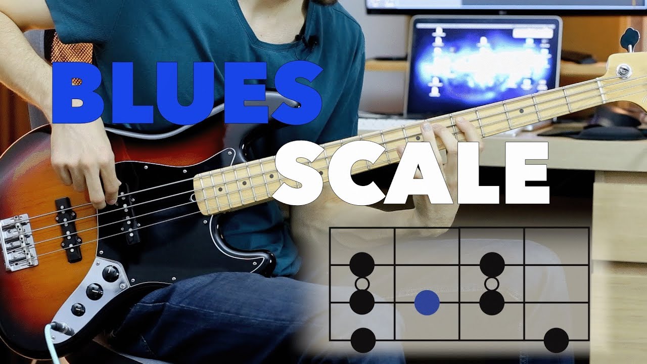What Is A Blues Scale Bass Lesson | Blue Note And Blues Scale ...