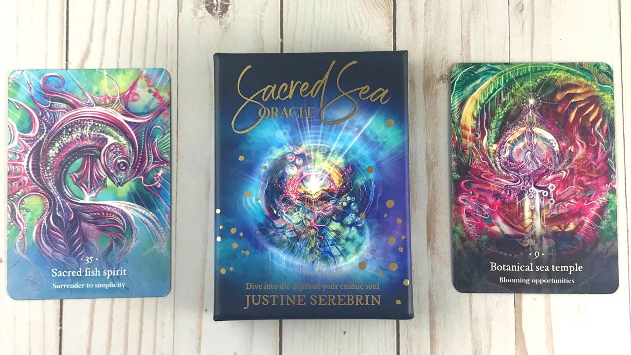 Sacred Sea Oracle Cards 🌊 Divine into the Depth of Your Cosmic Soul ...