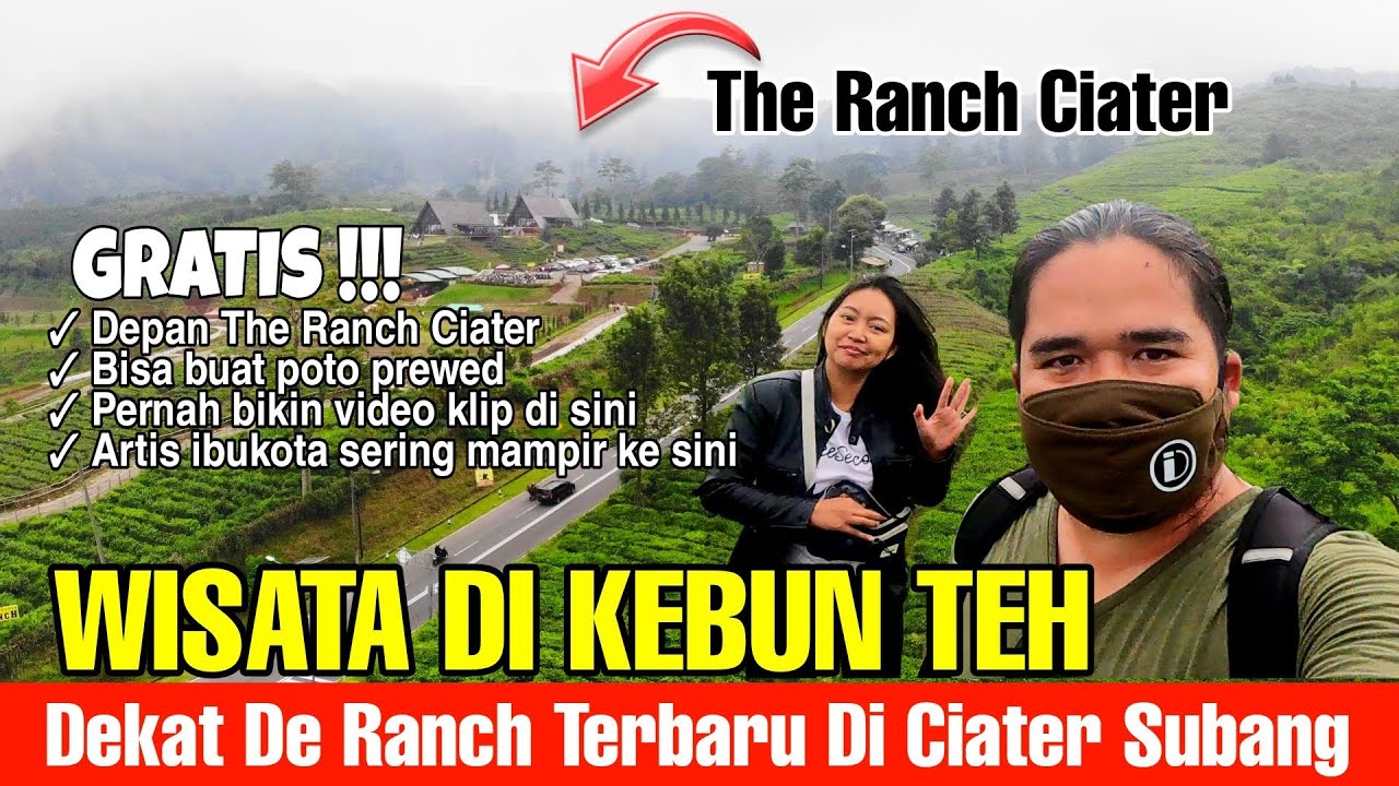 Wisata Di Kebun Teh Dekat De Ranch Terbaru Di Ciater Subang - YouTube