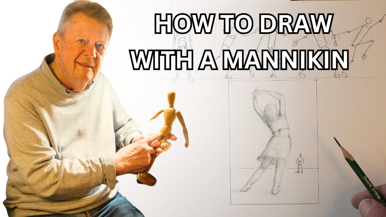 Master Figure Drawing With a Wooden Mannikin - YouTube