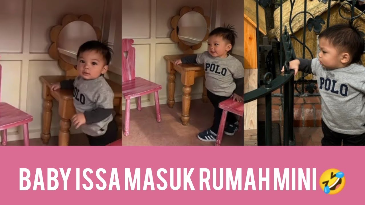 baby issa masuk rumah mini 🤣 - YouTube