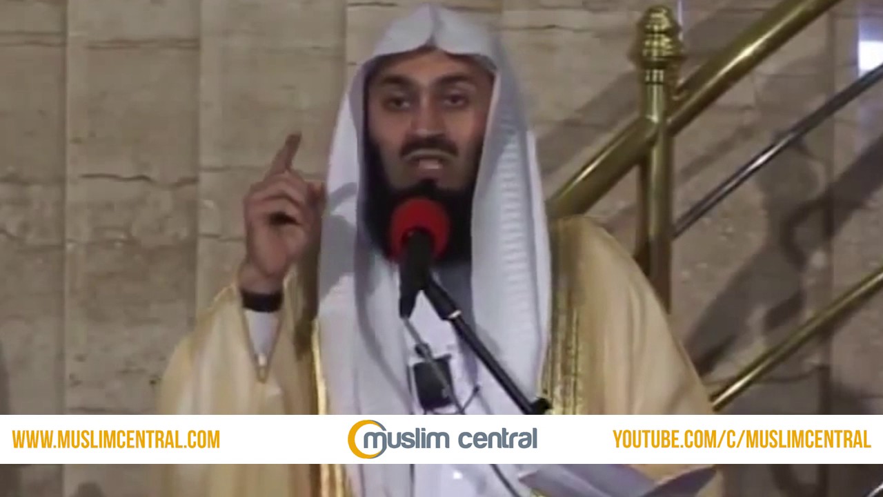 Mufti Menk - A Handsome Man Approaches Mary - YouTube