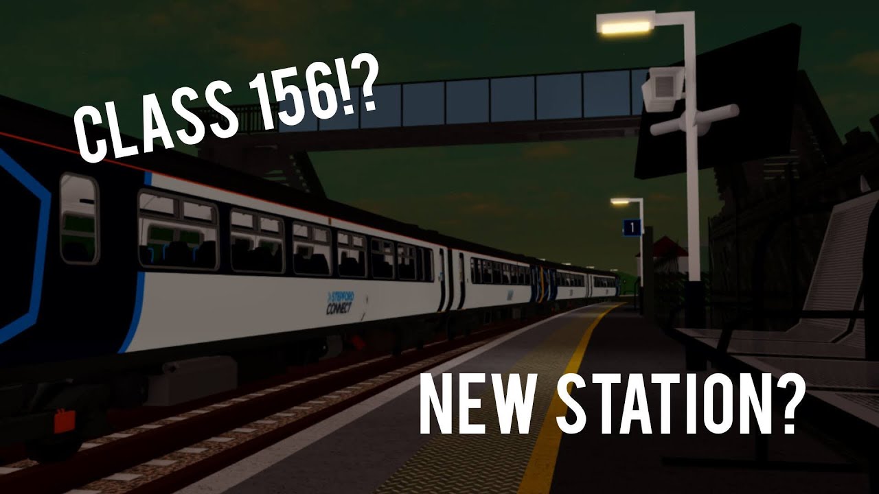 CLASS 156 COMING INTO SCR!? | Class 156 and Unknown Station Sneak Peak ...