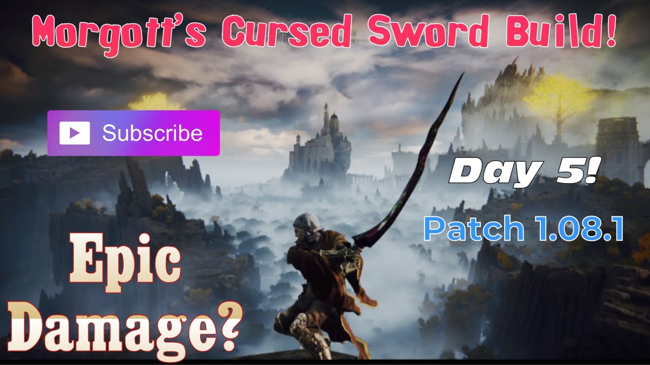Morgott’s Cursed Sword Build! 🩸 (Elden Ring Patch 1.08.1) - YouTube