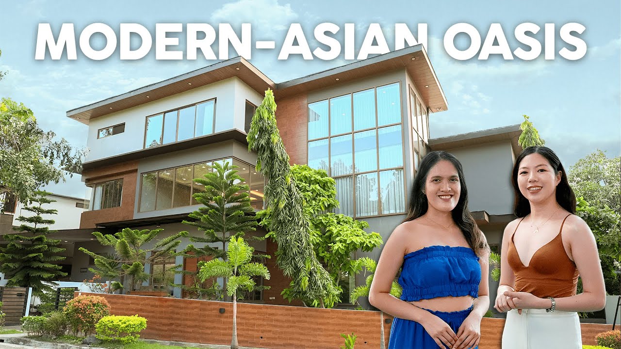 Modern-Asian Oasis in Lindenwood Residences with a Zen Pool | Golden Sphere Realty - YouTube