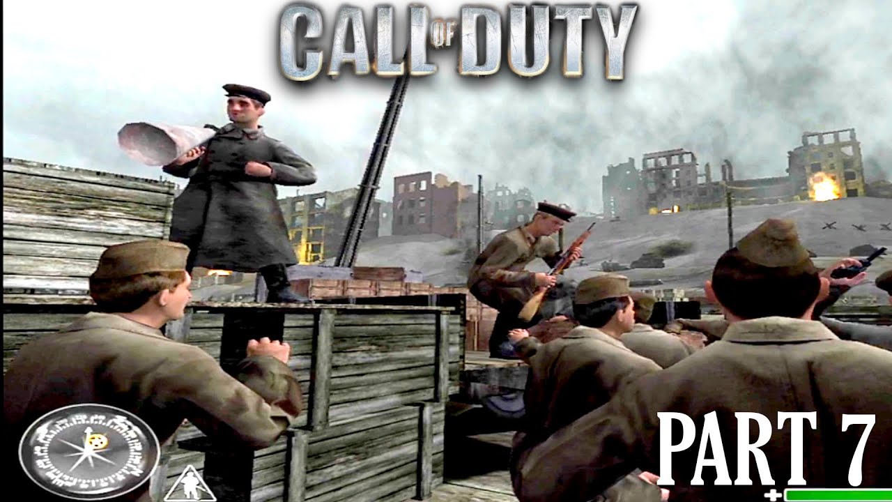 Call of Duty 1 Gameplay Walkthrough Part 7 - Soviet Campaign - Batlle ...