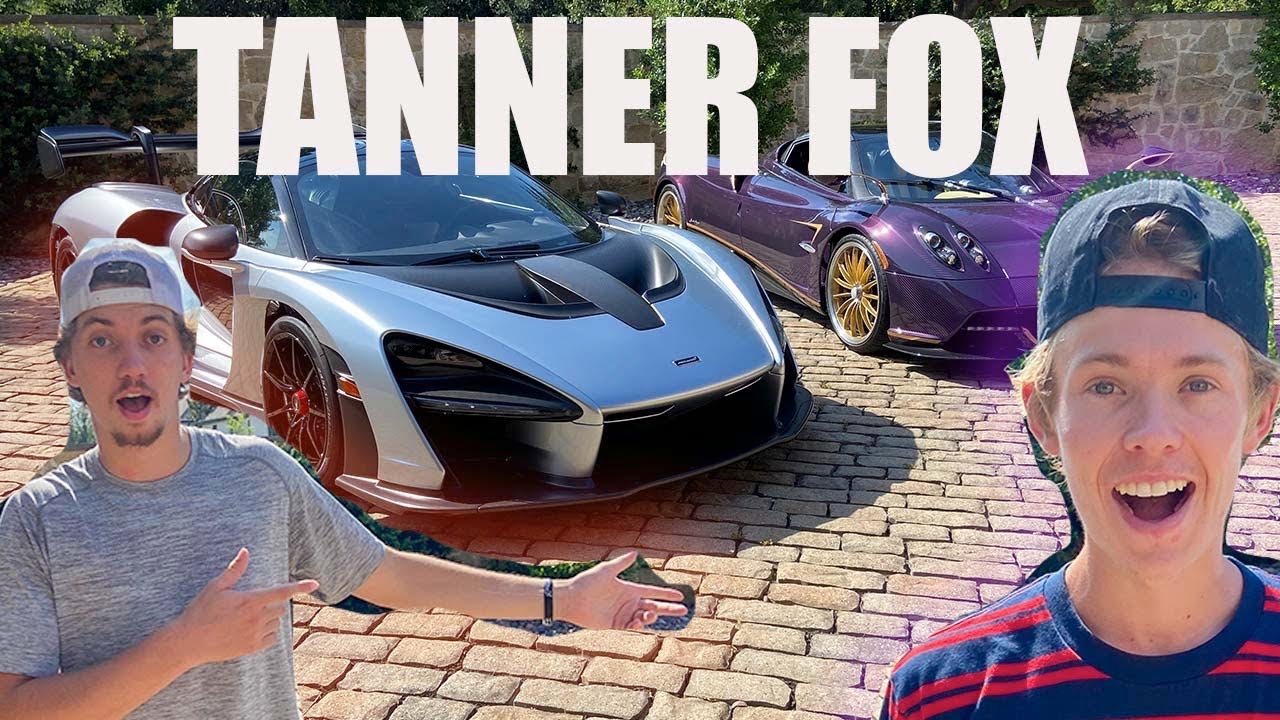 Showing TANNER FOX the McLaren Senna and Pagani Huayra! - YouTube