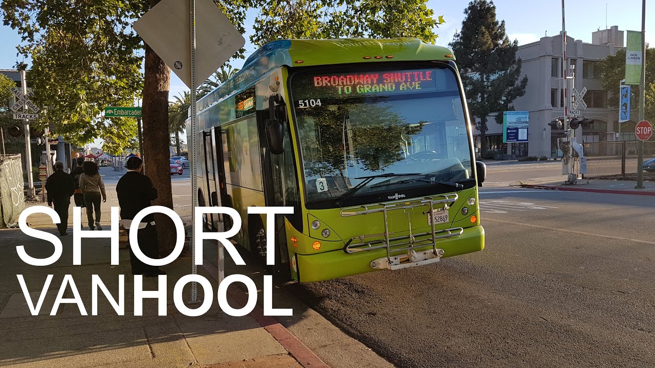 All aboard the free bus! - AC Transit 2008 Van Hool A300K No. 5104 on ...