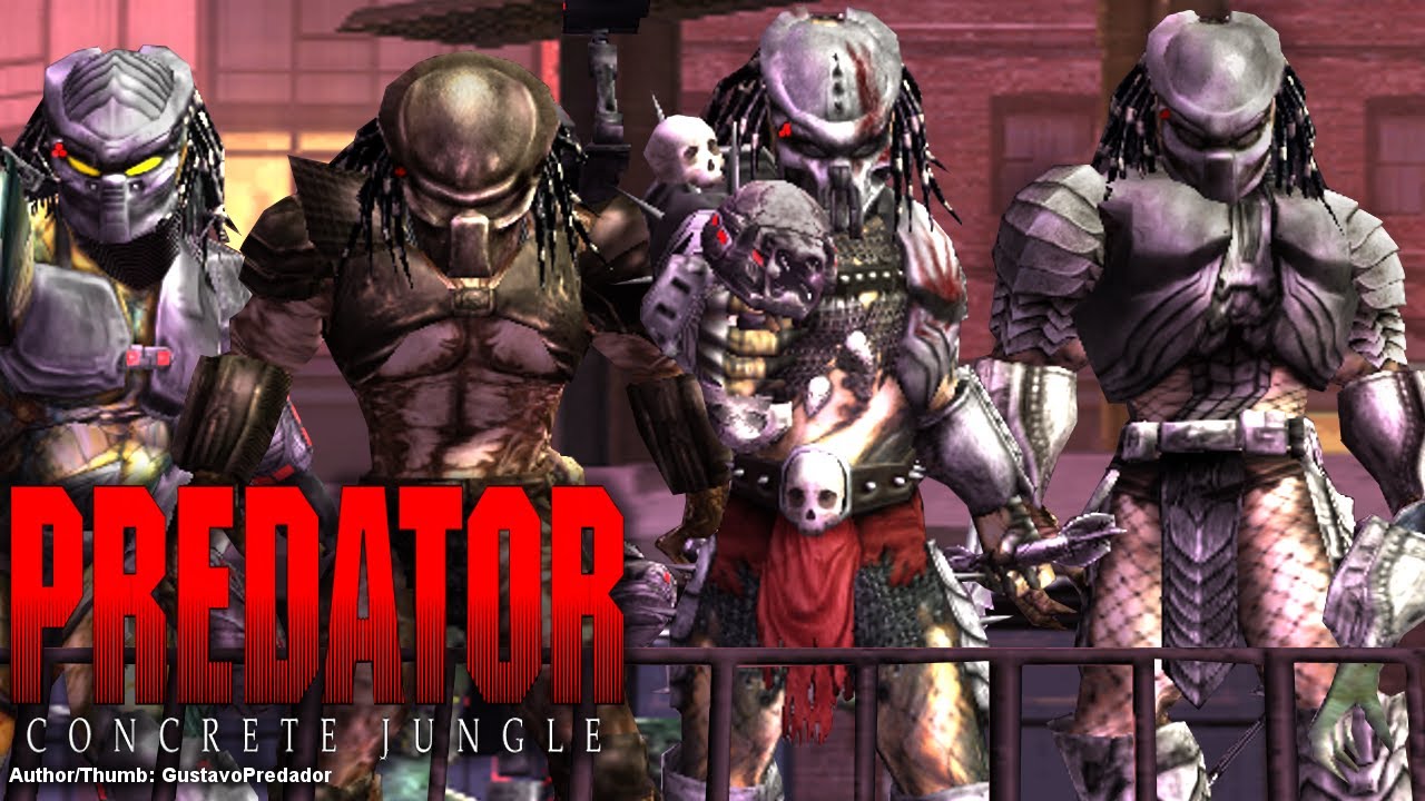 Predator: Concrete Jungle | PS3 | Todas as Roupas - YouTube