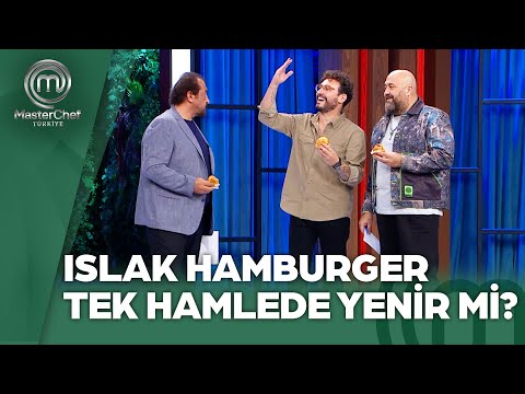 Danilo Şef'ten Tek Hamlede Islak Hamburger Yeme İddiası! | MasterChef Türkiye 21.10.2024