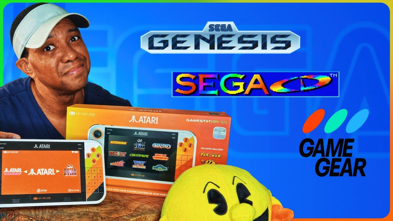 🎮 Sega on Atari?! Adding Sega CD 💿 | Genesis 🕹️ | Game Gear 📱 Games to ...