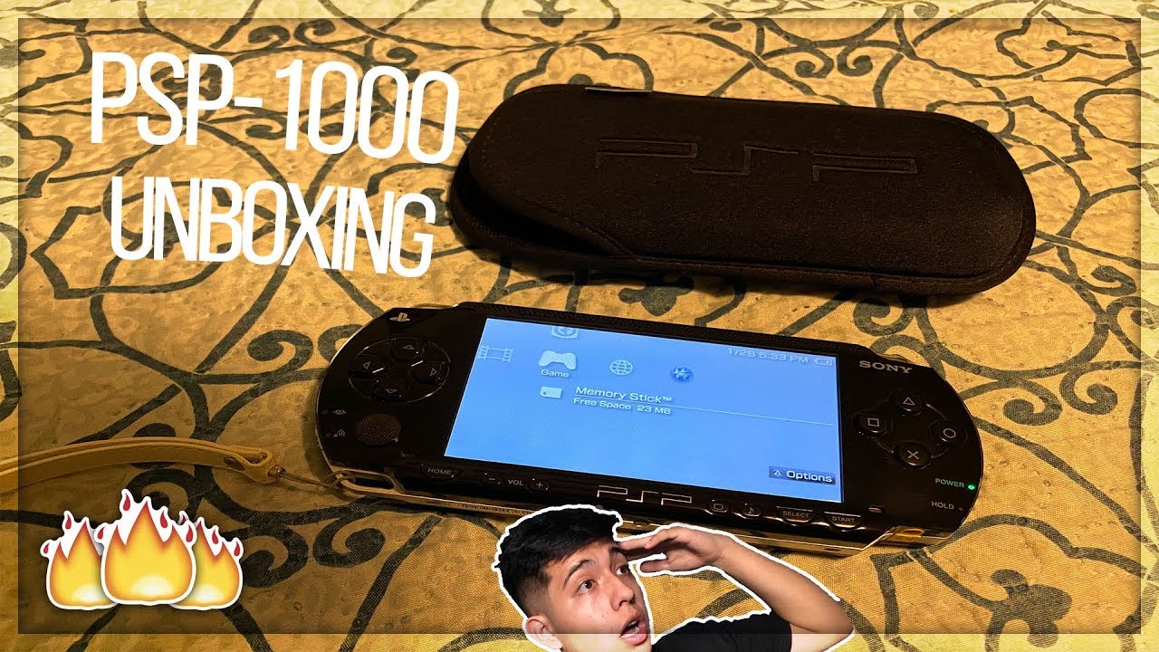 sony PSP 1000 unboxing - Omar Ramos - YouTube