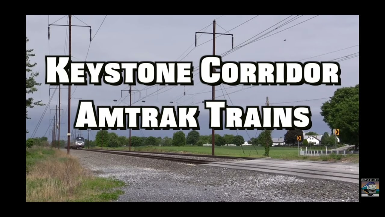 Amtrak Keystone Corridor! - YouTube