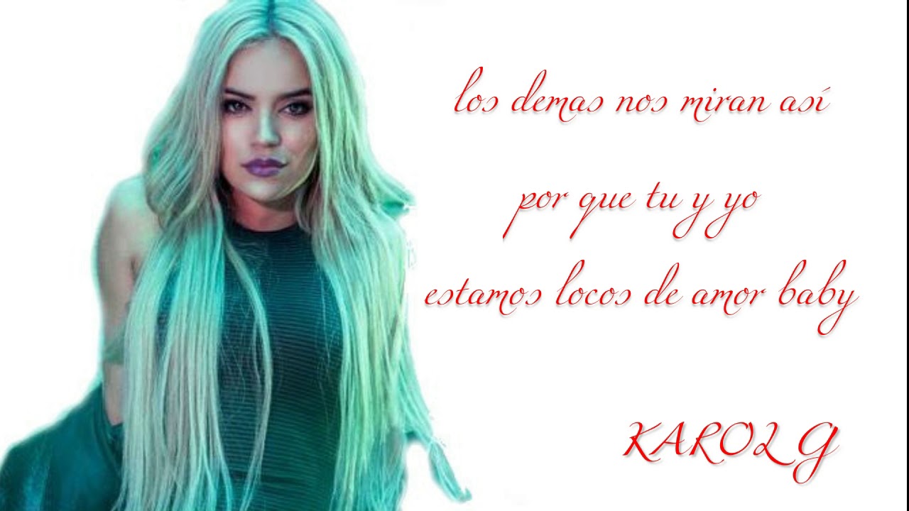 Karol G - A Solas (LETRA) - YouTube