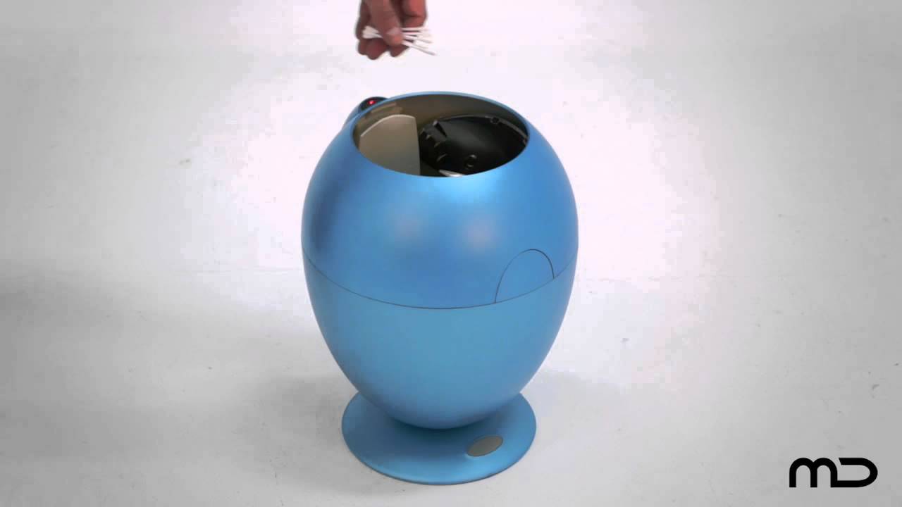 6L Sensor Bin Mini - Blue - Milan Direct - YouTube