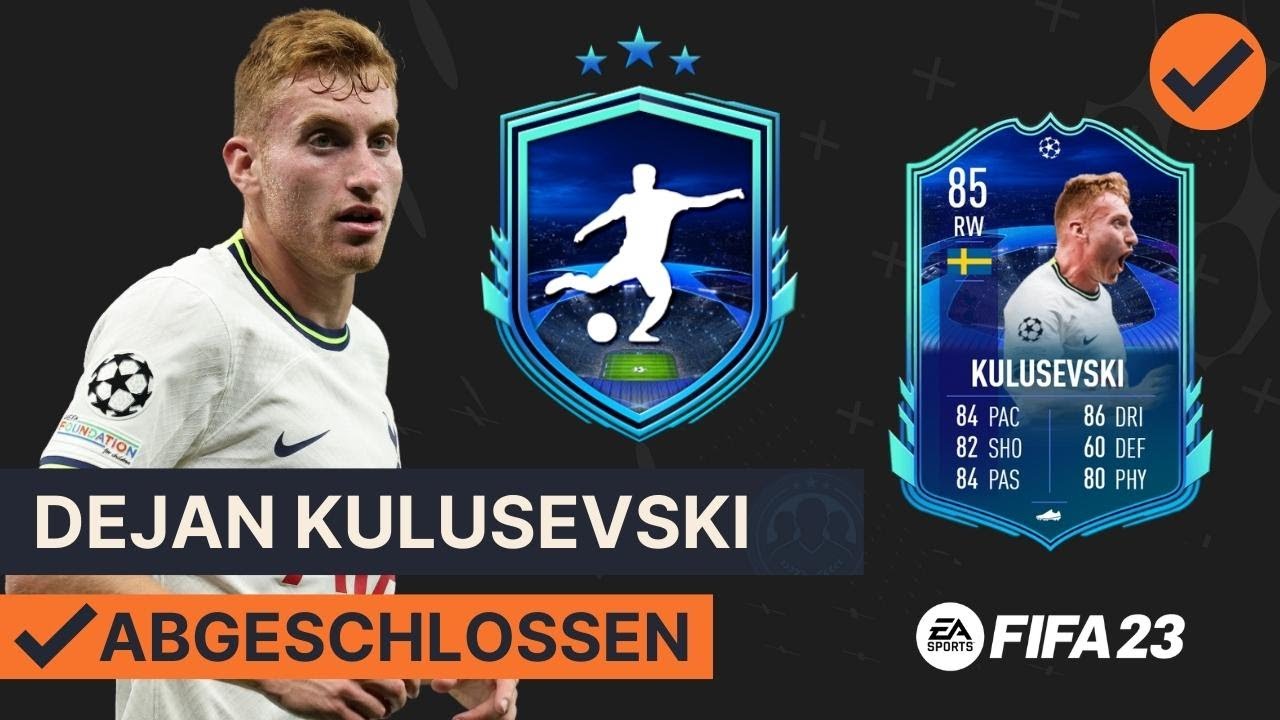 Rttk Dejan Kulusevski 85 🏆 GÜnstige Sbc LÖsung Und Meinung Fifa 23