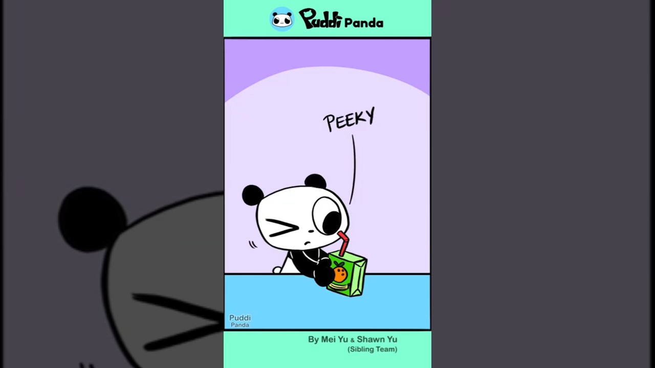 The DARK SECRET of Fruit Juice... 😱 | Puddi Panda #shorts #comics # ...