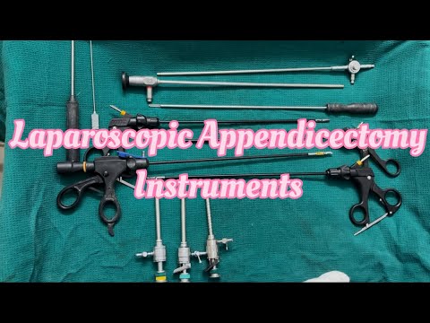 Laparoscopic appendicectomy Instruments…..support OT wisdom - YouTube